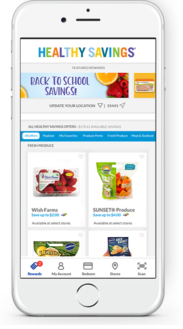 Healthy Savings - Login